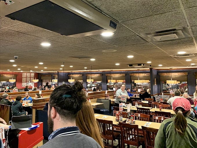 The dining room hums with the symphony of satisfaction—forks clinking, coffee pouring, and the occasional involuntary "mmm" escaping from happy patrons.
