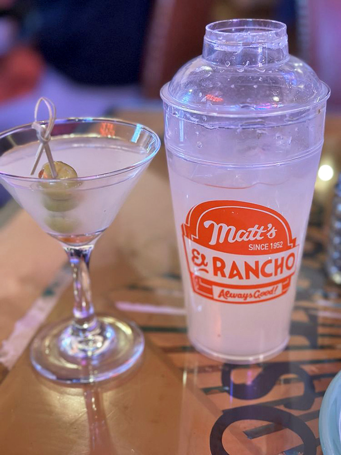 The Mexican Martini and margarita – Austin's dynamic duo of libations. One sip and you'll understand why they limit you to two.