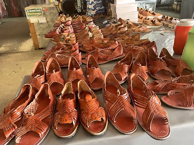 These handcrafted leather huaraches aren't just shoes—they're time machines to simpler days when comfort trumped fashion trends.