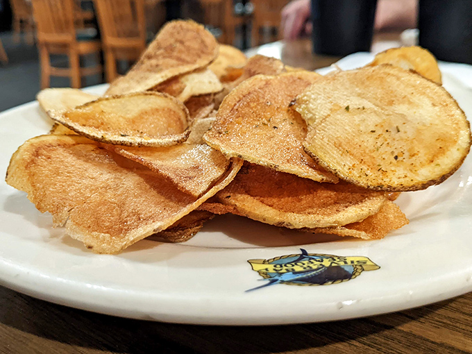 Homemade potato chips that crackle with each bite – the kind that make you wonder why you ever settled for the bagged variety.
