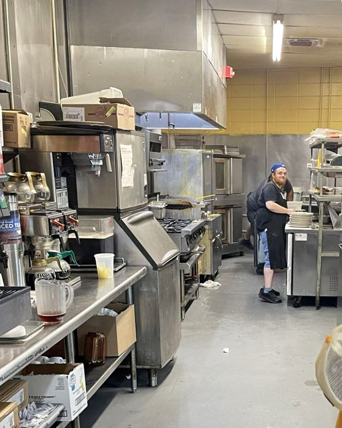 Where the magic happens—a kitchen that's been turning out soul-satisfying meals for generations of hungry Maconites.
