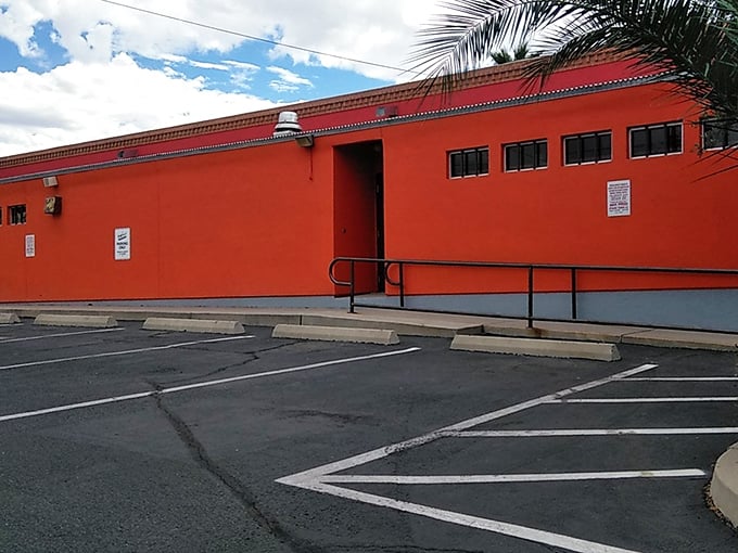 Even the exterior of their additional locations maintains that signature southwestern palette – like a fashion roadside attraction that actually delivers on its promise.