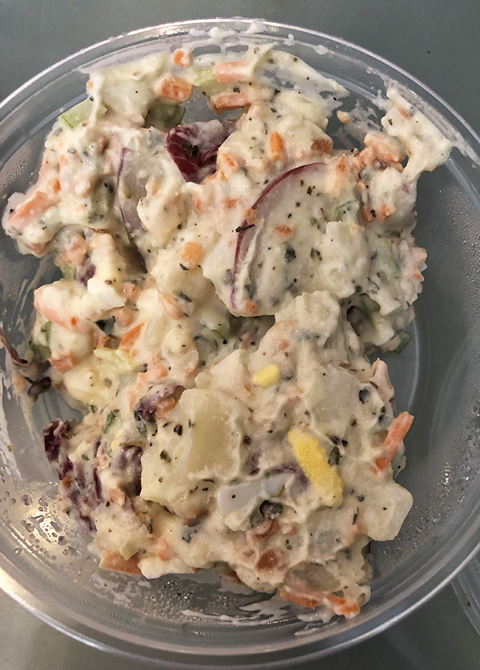 This potato salad isn't just a side dish—it's a supporting actor worthy of its own spin-off show, creamy and packed with personality.