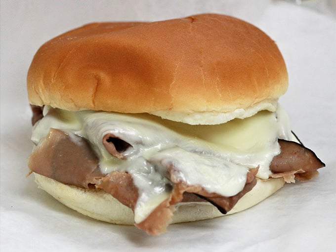This roast beef sandwich isn't trying to be fancy—it's too busy being exactly what you've been craving all day.