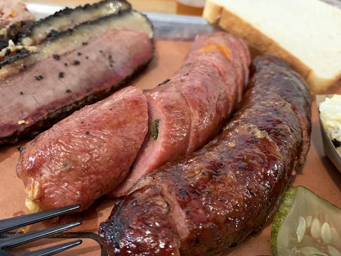 Sausages with personality—plump, juicy, and sporting a smoke ring that would make Saturn jealous. These links connect directly to your happiness center.