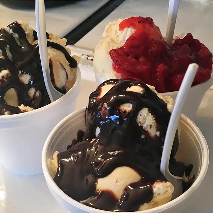 Ice cream sundaes at Ace Drive-In don't need Instagram filters—they've been photogenic since before social media was even a concept.