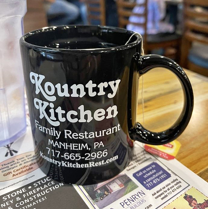 Their signature mug doesn't just hold coffee – it's a beacon of hope on early mornings when only caffeine can save you.