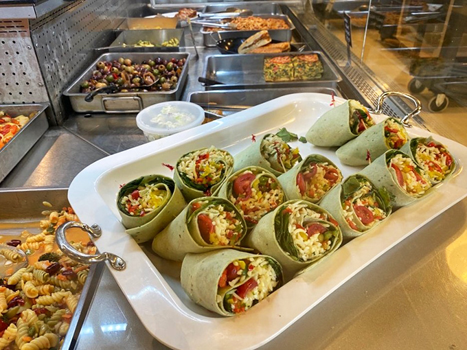 These aren't just wraps—they're portable flavor festivals, neatly packaged for those who want their culinary epiphanies on the go.