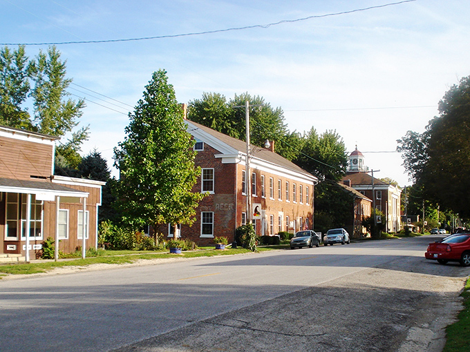 Bishop Hill's historic buildings stand as monuments to Swedish heritage. Simple, sturdy, and straight out of another century.