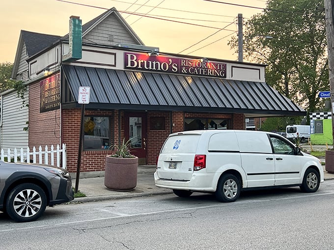 Bruno's brick storefront looks like the kind of place where the owner knows your name and your pasta preference.