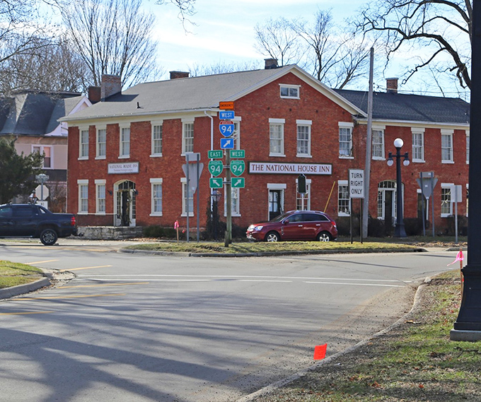 Marshall's National House Inn has sheltered travelers since stagecoaches ruled Michigan's frontier roads.