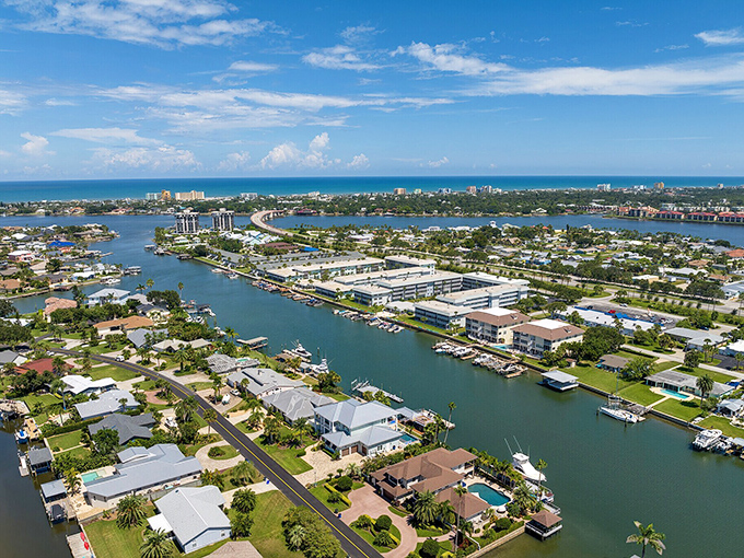New Smyrna's waterways weave through town like nature's own lazy river - minus the theme park admission.