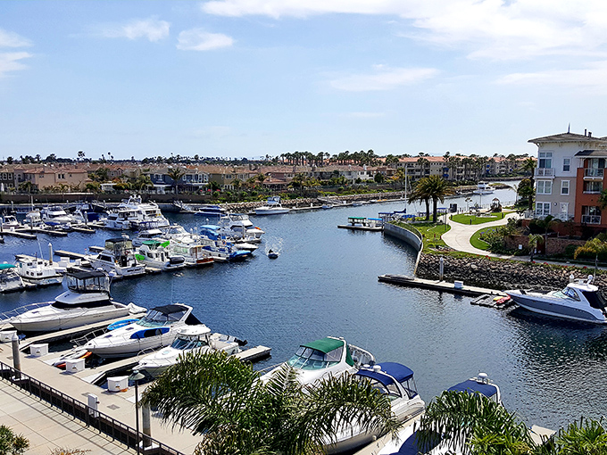 Oxnard's marina glistens in the sunshine, offering coastal living at prices that won't sink your retirement savings.