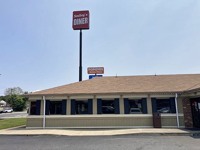 Smiley's Diner: Name checks out! One bite of their legendary scrapple and your face will match their sign for the rest of the day.