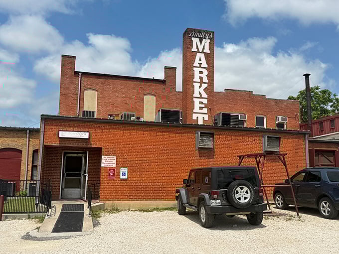 Smitty's historic building has witnessed decades of BBQ perfection. If these walls could talk, they'd probably just say "mmmmm."