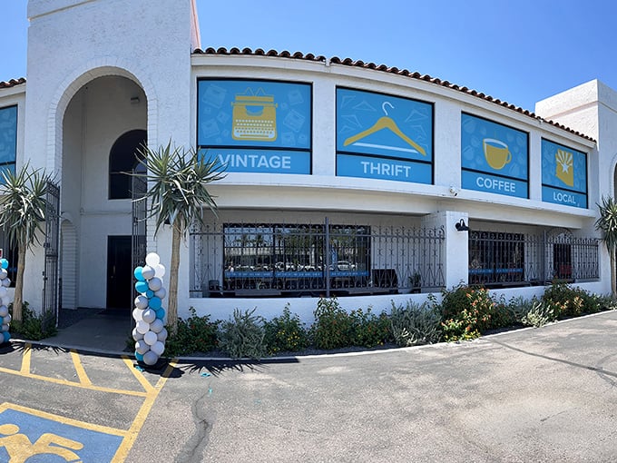 Not your grandmother's thrift store! Thrift to Thrive combines vintage shopping with coffee culture for a thoroughly modern experience.