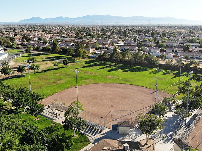 Victorville's residential neighborhoods offer affordable housing options with mountain views that million-dollar coastal homes would envy.