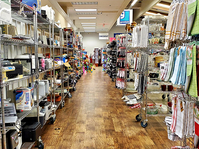 The main thoroughfare of this secondhand metropolis, where every turn reveals a new neighborhood of unexpected finds.