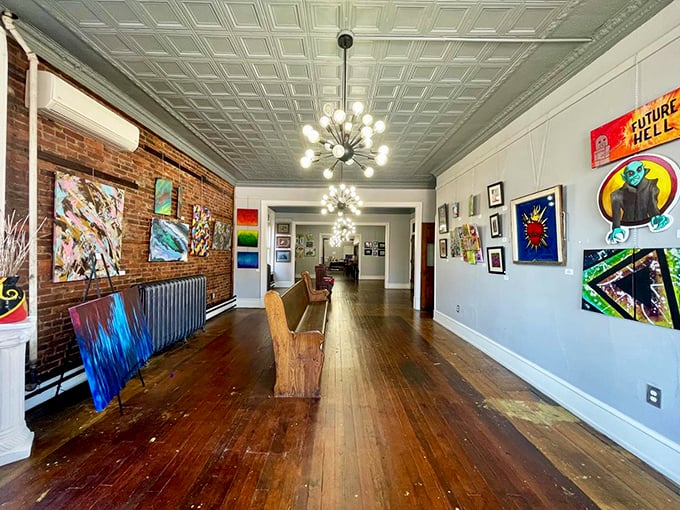 Local art flourishes in unexpected spaces, proving that cultural experiences don't require big-city prices or pretension.
