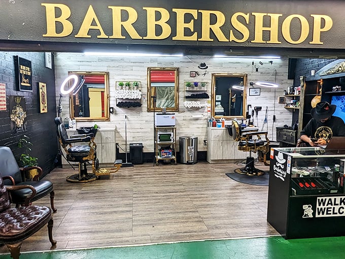 Old-school grooming meets modern style in this barbershop oasis. A haircut with a side of conversation—the way our grandfathers did it.