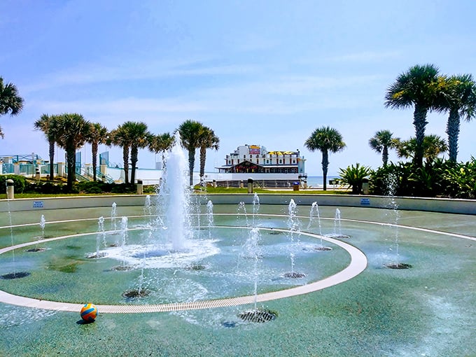 Breakers Oceanfront Park's fountain creates a dancing water ballet. The perfect spot to contemplate life's big questions, like "Why didn't I move here sooner?"