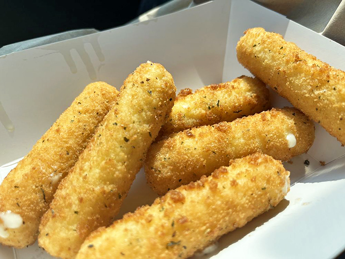 Cheese sticks that put every sports bar's version to shame – these babies mean business.