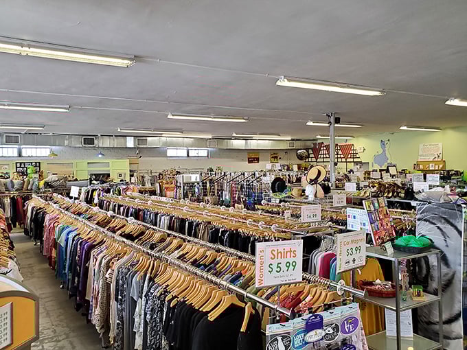 Fashion archaeology at its finest! Dig through these racks to unearth everything from last season's trends to vintage pieces with stories to tell.