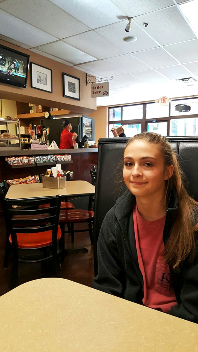 The dining area captures that essential deli vibe – unpretentious, comfortable, and focused on the serious business of sandwich enjoyment. 
