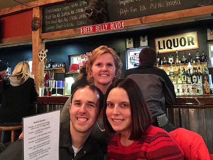 The "Beer Belly Blvd" sign marks the intersection of great brews and good times—a street address worth memorizing.