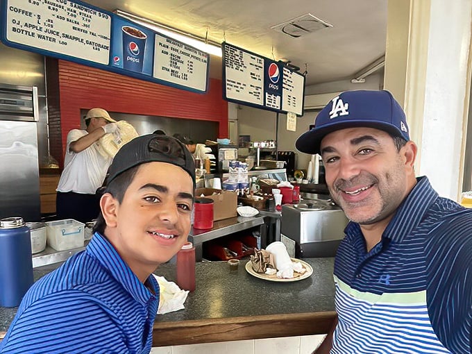 Happy faces tell the whole story – this is what breakfast satisfaction looks like in its natural habitat.