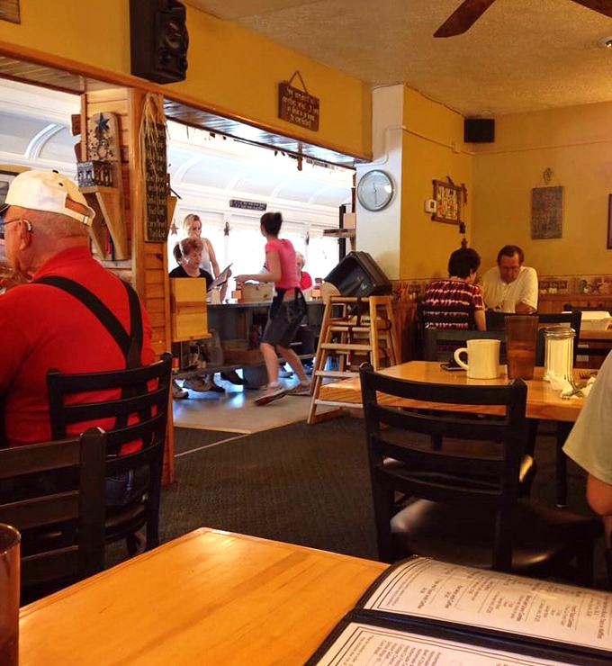 Where local stories are exchanged over bottomless coffee cups, and everyone's breakfast order is considered a deeply personal statement.