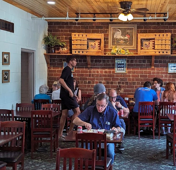 The diverse clientele tells you everything—when professors, students, and locals all line up for the same food, you've found something special.