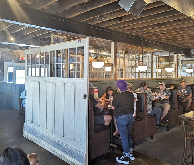 The dining room hums with the satisfied murmurs of patrons who've discovered what might be Tennessee's best-kept culinary secret—until now.