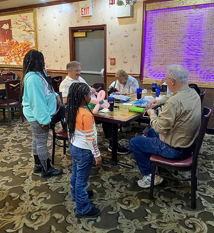Multi-generational dining at its finest – where family stories unfold over plates piled high with everyone's personal favorites.