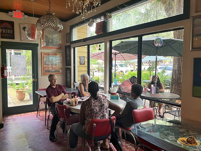 Where locals gather, stories flow, and every table becomes a neighborhood meeting spot.