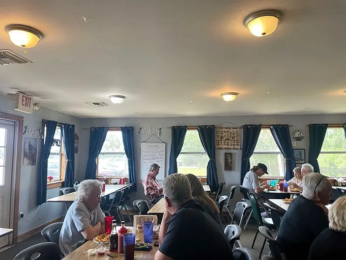 The dining room fills with regulars who know the secret – Tuesday's seafood at Essex beats Friday night at any fancy waterfront spot.