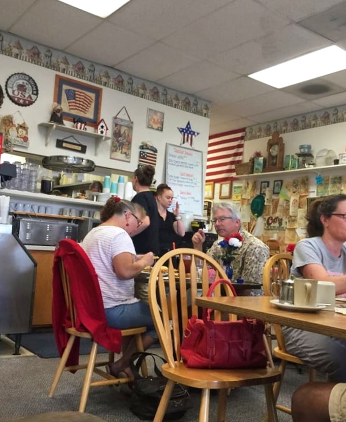 The true heart of any great diner is the regulars who've claimed their favorite tables through years of loyal patronage.