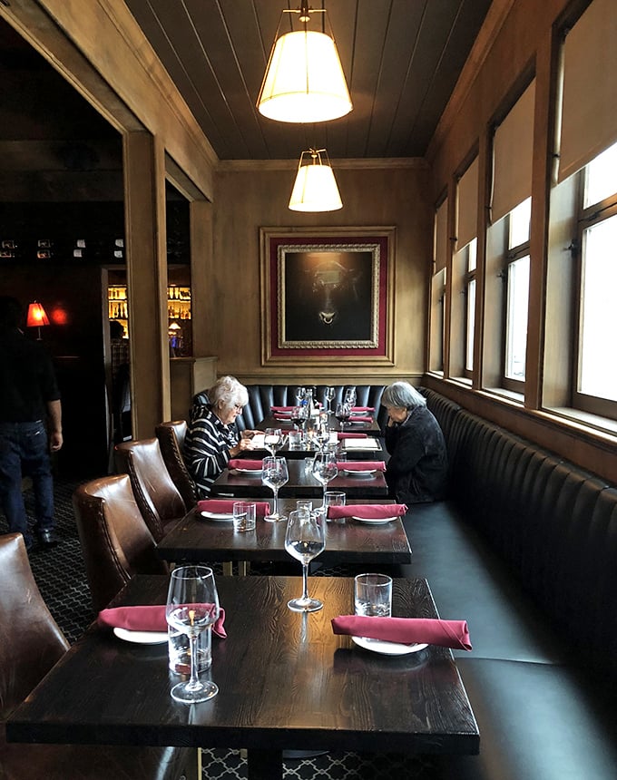 Where memories are made between bites – classic dining room seating that invites you to linger over that last glass of wine.
