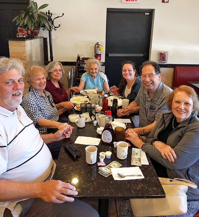 Multi-generational gatherings around the table—the true measure of a great diner. Where family stories and maple syrup flow with equal abundance.