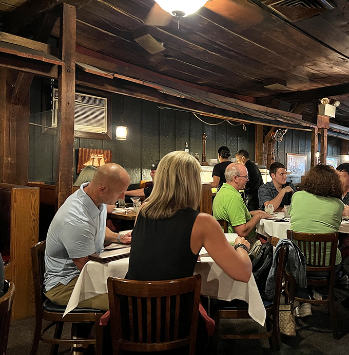 Where conversations flow as smoothly as the evening service, and every table tells a story.