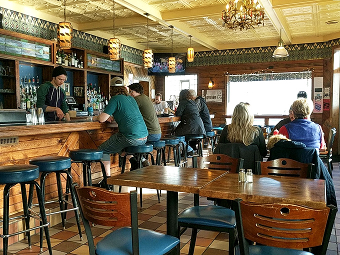 Not just customers – regulars who've made this their second living room, where everybody might not know your name yet, but they soon will.