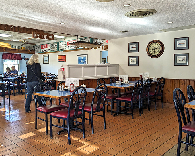 Where conversations flow as easily as the coffee refills, and every table feels like it could tell a thousand stories of travelers and locals alike.