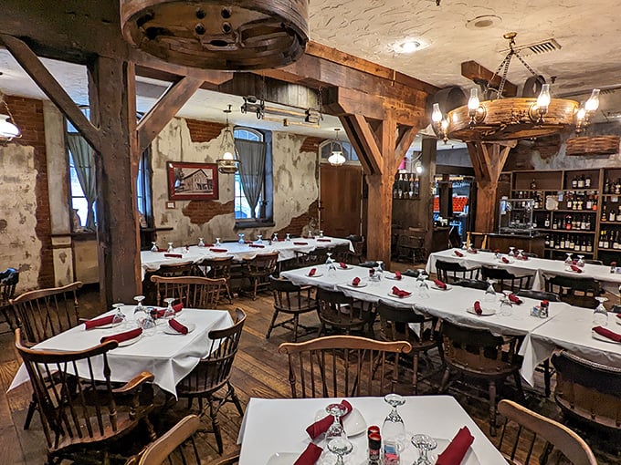 Dining room where first dates become anniversaries and business lunches become lasting partnerships.