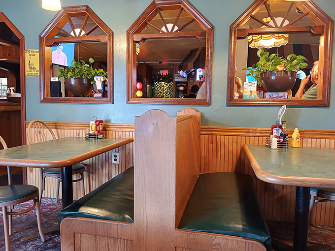 Those wooden booths have witnessed first dates, family celebrations, and countless "I shouldn't, but I will" dessert decisions.