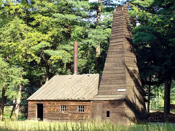This reconstructed wooden derrick stands as a monument to American ingenuity and the birth of an industry that changed everything.