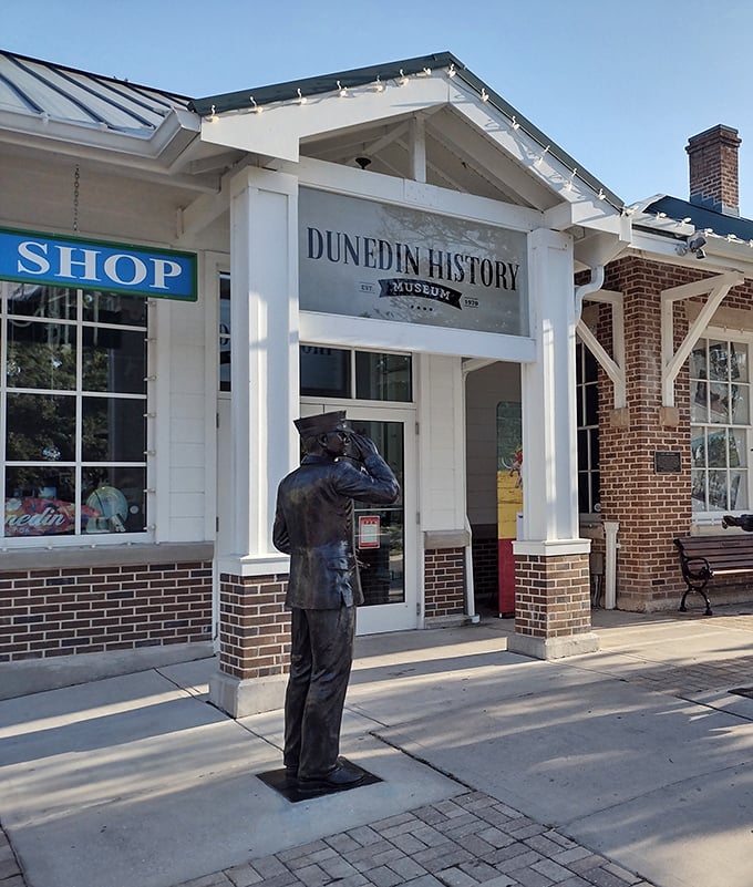 This former railroad station now houses memories and stories that make history feel like yesterday's news.