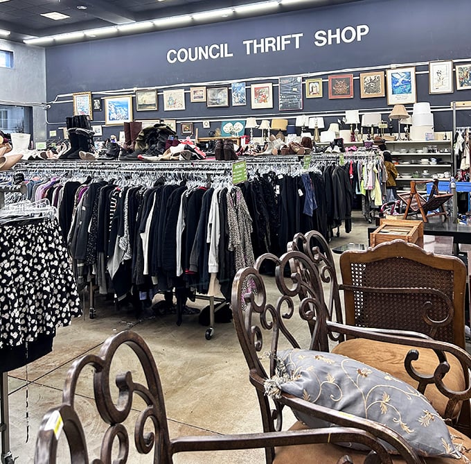 The main floor sprawls like a retail wonderland where every aisle promises new discoveries and unexpected delights.