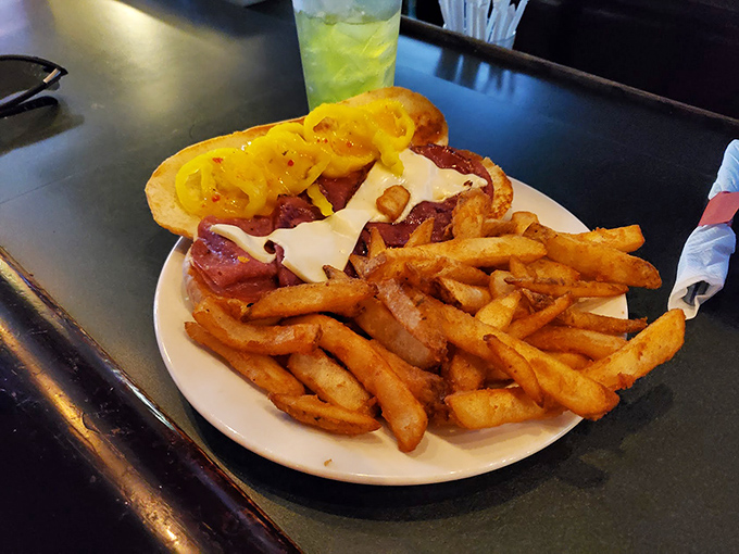 This Italian sub doesn't just speak the language of flavor—it sings opera. The melted cheese is hitting notes that would make Pavarotti jealous.
