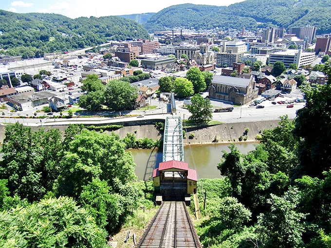 Going up? The Inclined Plane isn't just transportation—it's a time machine offering panoramic views that make retirement in Johnstown feel like hitting the scenic jackpot.