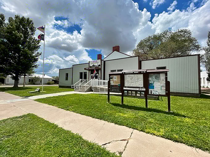 The Marfa Visitor Center welcomes travelers with classic Texas hospitality and all the maps you'll need to find those mysterious lights.